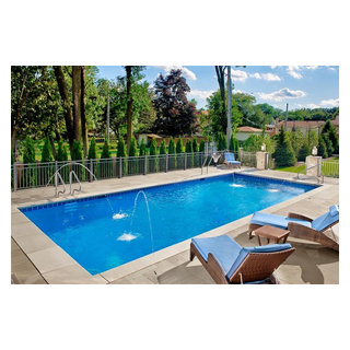 Park Ridge, IL inground swimming pool - Traditional - Pool - Chicago ...