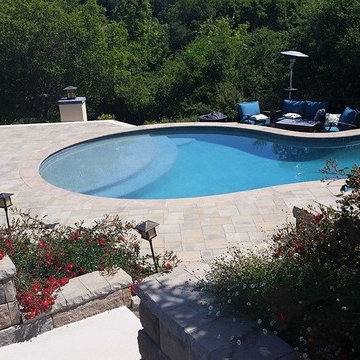 Concrete Paver Pool Deck - Photos & Ideas | Houzz