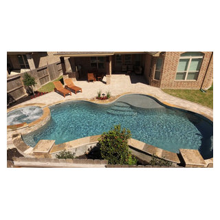 Pearson Backyard - Traditional - Pool - Houston - by Carnahan ...