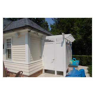 Pergola, Trellis & Cabana - Transitional - Swimming Pool & Hot Tub ...