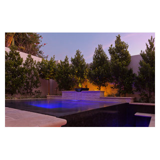 Perimeter overflow - infinity spa - granite and travertine ...