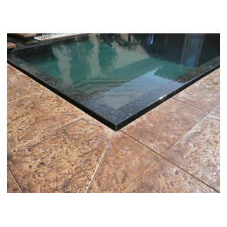 Perimeter Overflow Pool - Pool - Los Angeles - by Allstate Pools & Spas ...