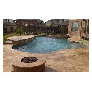 Pine Mill Ranch Dream Yard - Traditional - Pool - Houston - by OLeary ...
