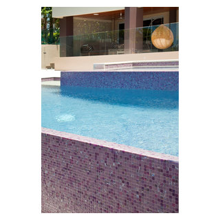Pink Pool Tiles - Not as strange as it sounds. - Modern - Pool - Sydney ...