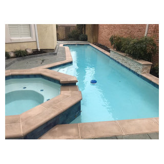 Plano Remodel - Contemporary - Pool - Dallas - by Tru Blu Pool ...