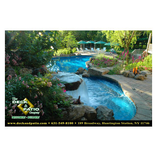 Ponds waterfalls water features water gardens - Traditional - Pool ...