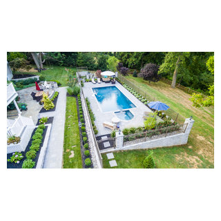 Pool and Patio Colts Neck NJ - Modern - Pool - New York - by Elite ...