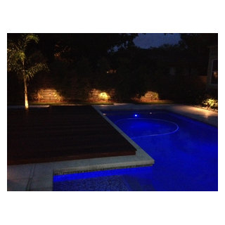 Pool Area Lighting - Traditional - Pool - Tampa - by Outdoor Lighting ...