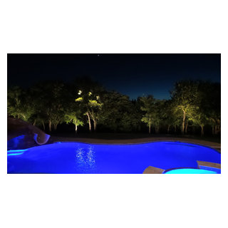 Pool Area Lighting - Transitional - Pool - Dallas - by Signature ...