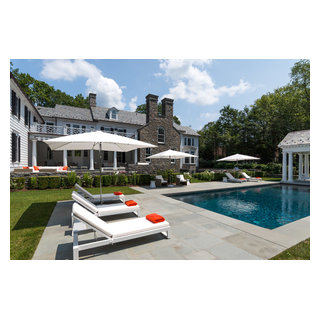 Pool Deck Angle - Traditional - Swimming Pool & Hot Tub - New York - by ...