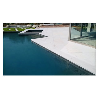 Pool deck. Limestone. - Modern - Pool - Vancouver - by Tavo Stone ...