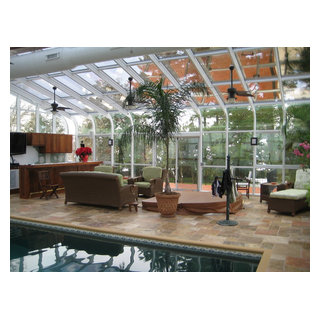 Leesburg Pool enclosure project - Contemporain - Piscine - Washington ...