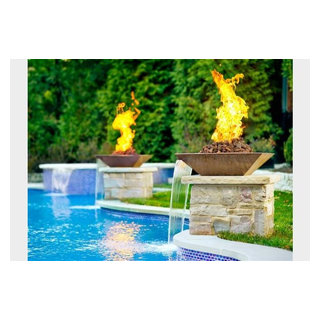 Pool Fire Features Dallas - Modern - Pool - Dallas - by Backyard Blaze ...