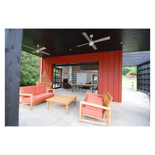 Pool House - Contemporary - Patio - Nashville - by DANFORD | GWALTNEY ...