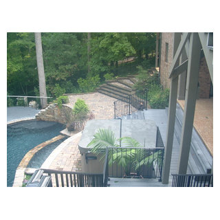 Pool on Steep Slope - Traditional - Pool - Other - by User | Houzz
