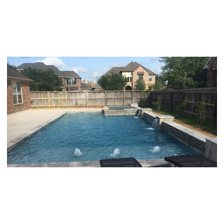 Pool Projects - Contemporary - Pool - Houston - by McKinney Custom ...