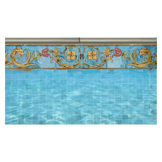 Pool Tile examples - Mediterráneo - Piscina - San Francisco - de Tile ...