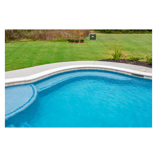 Pool toe tiles - Pool - Other - by Paradise Oasis Pools | Houzz