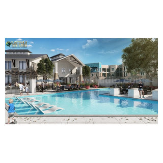 Pool View of 3D Architectural Visualisation by 3D Animation Studio ...