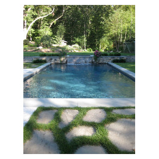 Pool with Raised Spa - Traditional - Pool - New York - by Thunder Hill ...