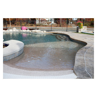 Pools - Swimming Pool & Hot Tub - Boston - by Ferrari Pools & Patios ...