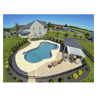 Porches - Traditional - Pool - Baltimore - by Cedarbrook Outdoor Design ...