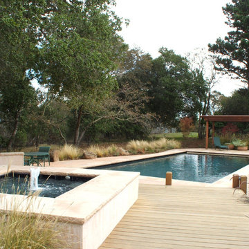 Grass Pool Deck - Photos & Ideas | Houzz