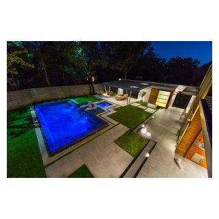 Preston Hollow Modern - Modern - Pool - Dallas - by Randy Angell ...