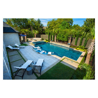 Preston Hollow Transitional Modern - Transitional - Pool - Dallas - by ...