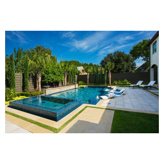 Preston Hollow Transitional Modern - Transitional - Pool - Dallas - by ...