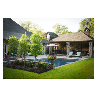 Prestwick - Contemporary - Pool - New Orleans - by Angelo's Landscape ...