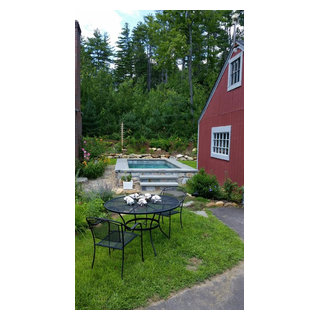 Private Courtyard Plunge Pool in New England - Traditional - Pool ...