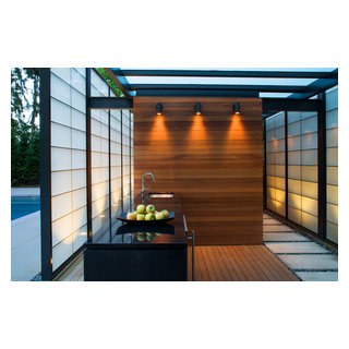 Push Pull Pool Pavilion - Contemporary - Pool - Seattle - by Lane ...