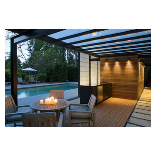 Push Pull Pool Pavilion - Contemporary - Pool - Seattle - by Lane ...