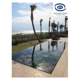 PVB Perimeter Overflow - Beach Style - Pool - Jacksonville - by ...