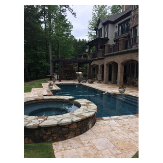 Quaker Patio Area - Traditional - Pool - Charlotte - by Lake Vision ...