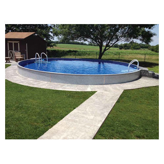 Radiant Semi-In Ground Pools - Contemporary - Pool - San Diego - by ...