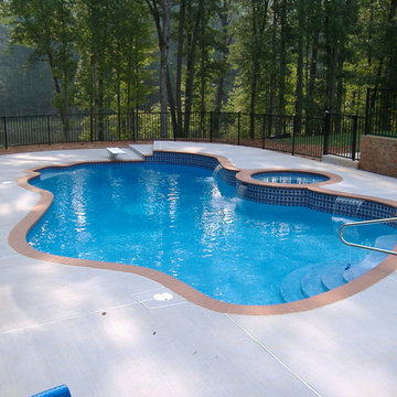 Raised Bond Beam Pool - Photos & Ideas | Houzz