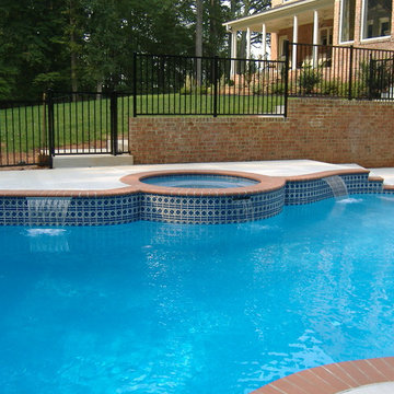 Raised Bond Beam Pool - Photos & Ideas | Houzz