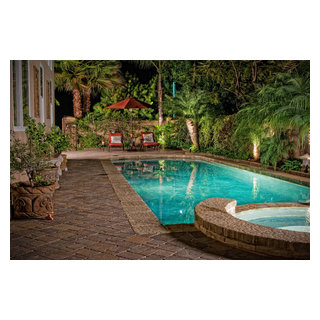 Rancho Carrillo, Carlsbad Pool & Hardscape Remodel - Mediterranean ...