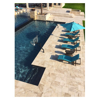 Recent Jobs - Transitional - Pool - Orlando - by Baystone Tile | Houzz