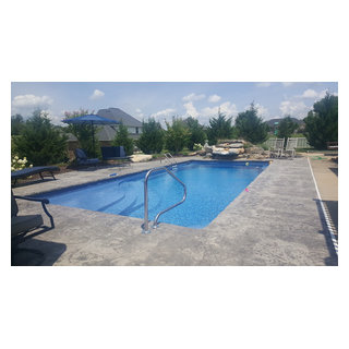 Regatta Fiberglass Pool by Blue Hawaiian - Pool - Boston - by Latham ...