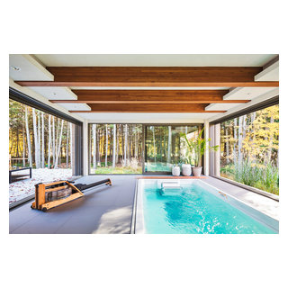 Résidence contemporaine _ Contemporary residence - Contemporary - Pool ...