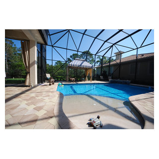 Residential Pool Enclosure - Modern - Pools - Miami - von Coastal ...