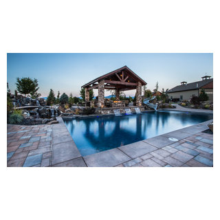 Resort Living on the Prairie - Rustic - Pool - Seattle - by Coppercreek ...