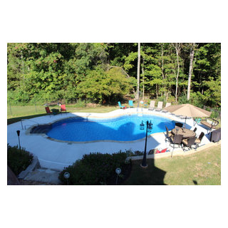 Rest & Relaxation In Your Backyard - Traditional - Pool - Atlanta - by ...