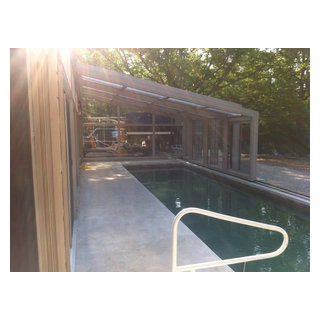Retractable Lean-to Pool Enclosure - Modern - Pool - Toronto - by ...