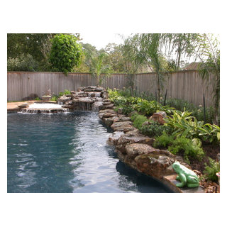 Rogers - Custom Swimming Pool, Spa & Waterfall Design - Contemporain ...