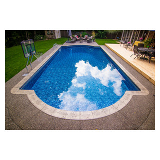 Roman Pool in Dundas, ON - Contemporary - Pool - Atlanta - by The Pool ...