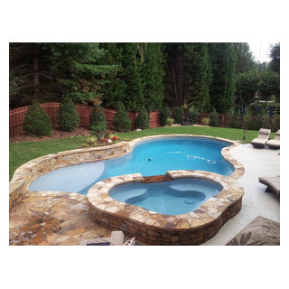 Roswell Pool and Spa - Traditional - Pool - Atlanta - by Hearthstone ...